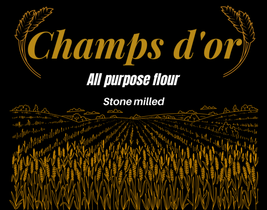 CHAMPS D’OR ORGANIC ALL PURPOSE FLOUR - Le Pèlerin Gourmet